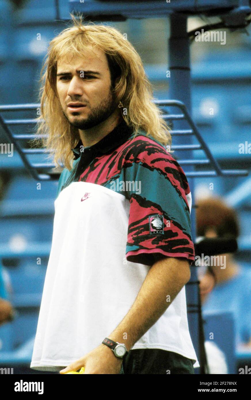 Andre Agassi 1992 Photo By Adam Scull/PHOTOlink Stock Photo - Alamy
