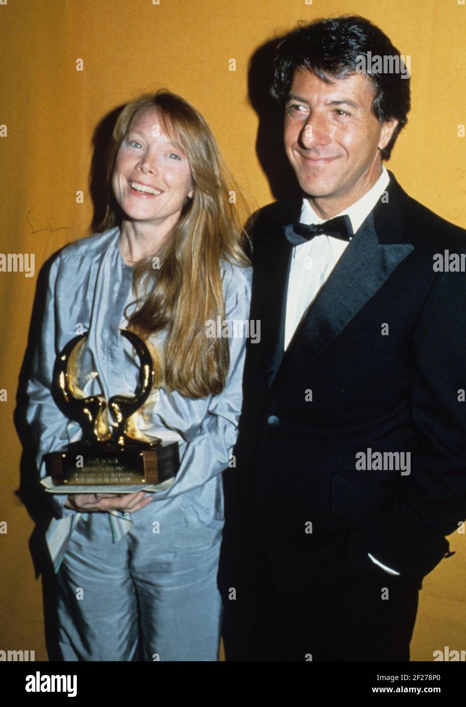 Sissy Spacek Dustin Hoffman 1983 Photo by Adam Scull-PHOTOlink.net ...