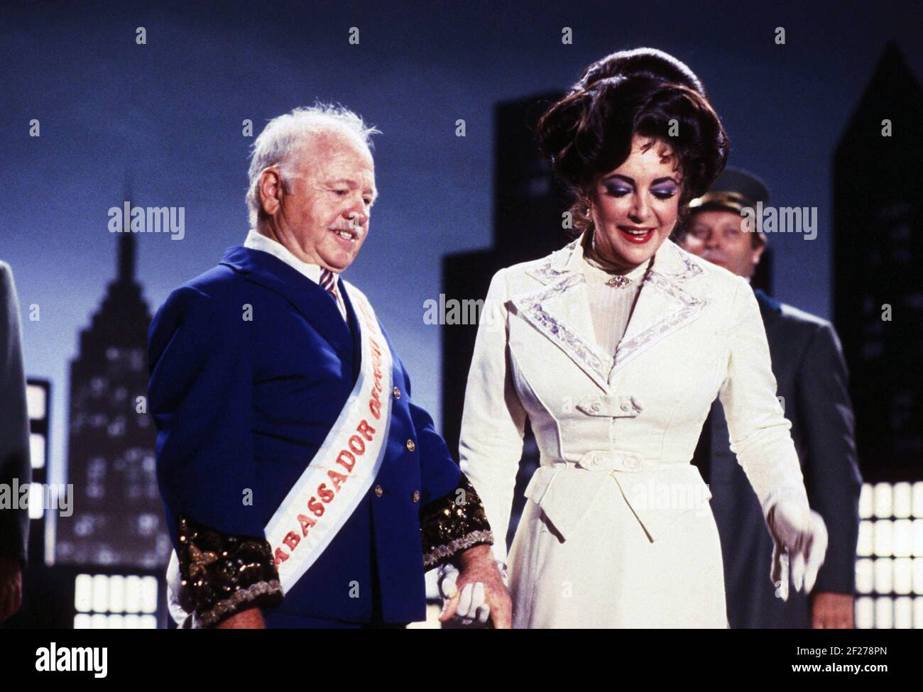 Mickey Rooney Liz Taylor 1981 Photo By Adam Scull/PHOTOlink Stock Photo ...