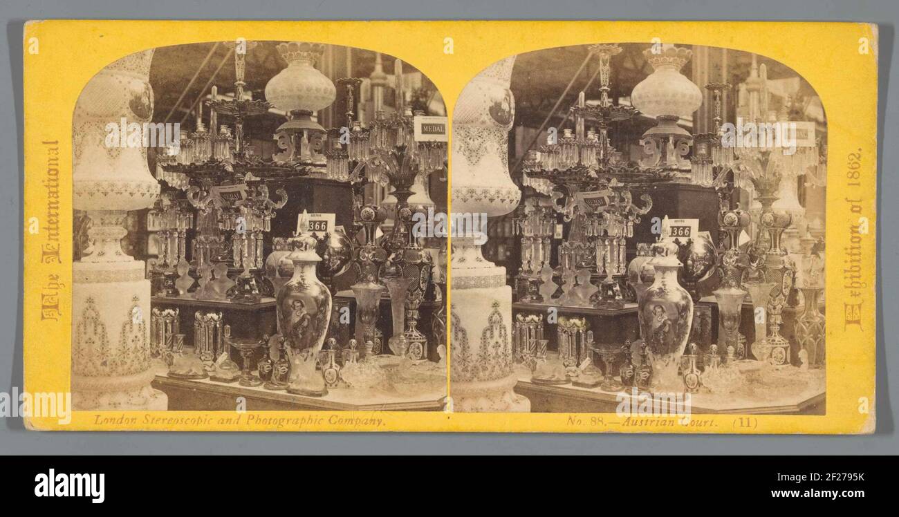 Austrian Court. (11); The International Exhibition of 1862 Stock Photo ...