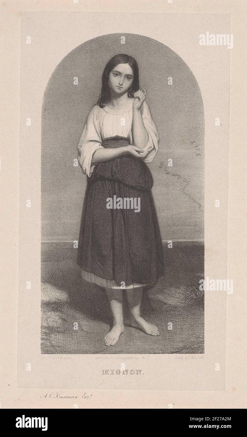 Johann wolfgang von goethes roman wilhelm meisters lehrjahre hi-res ...