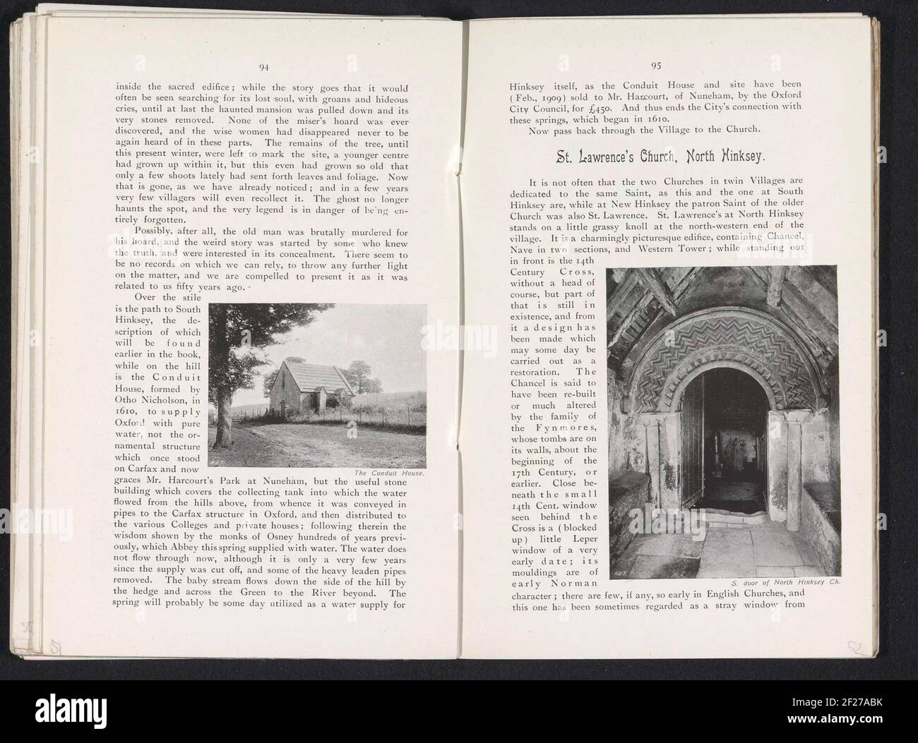 The Conduit House Stock Photo - Alamy