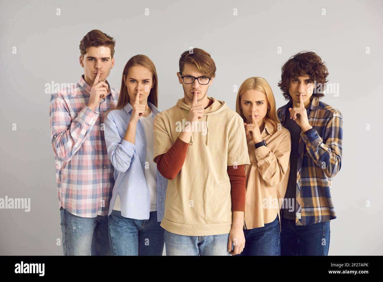 Group talking hand gesture hi-res stock photography and images - Alamy