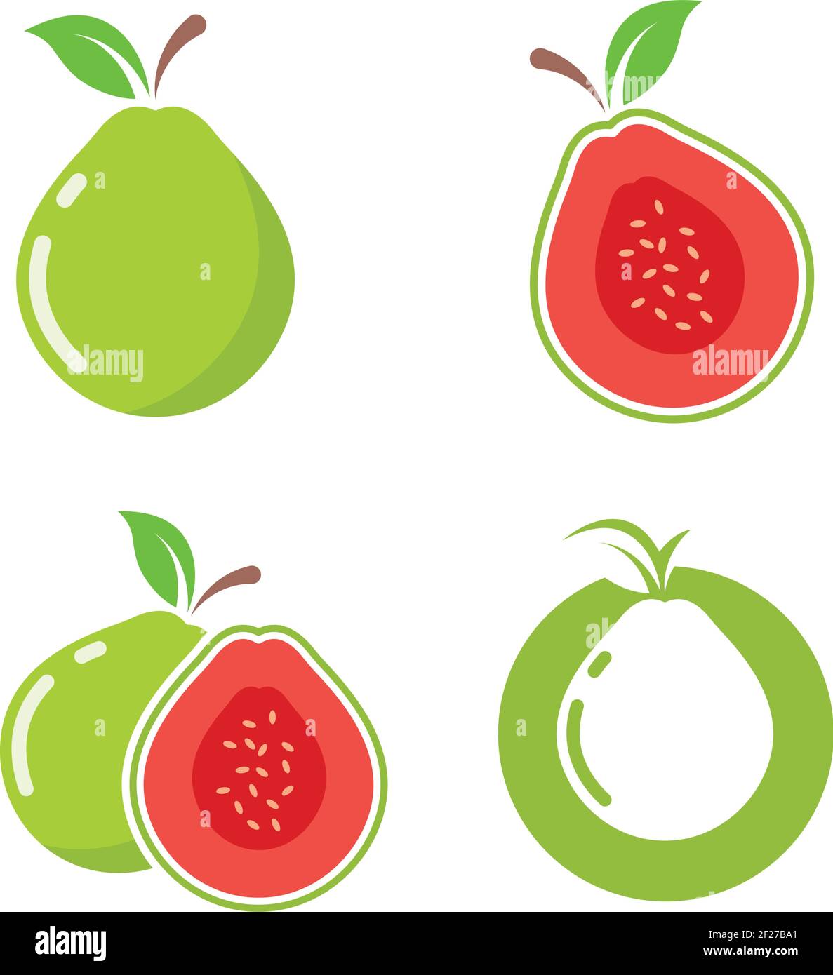 Guava Stock Vector Images - Alamy