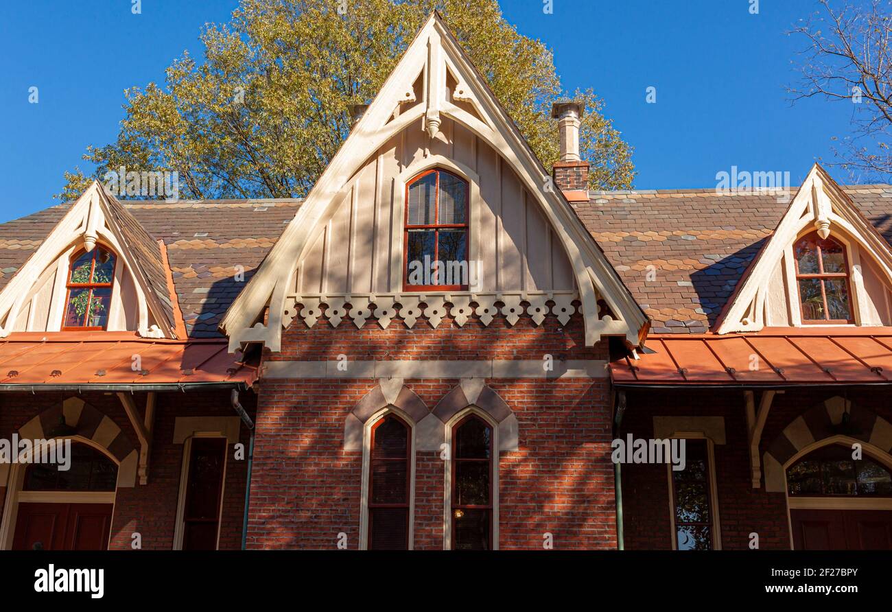 Built in 1873, historic Rockville Railway station is among the few ...
