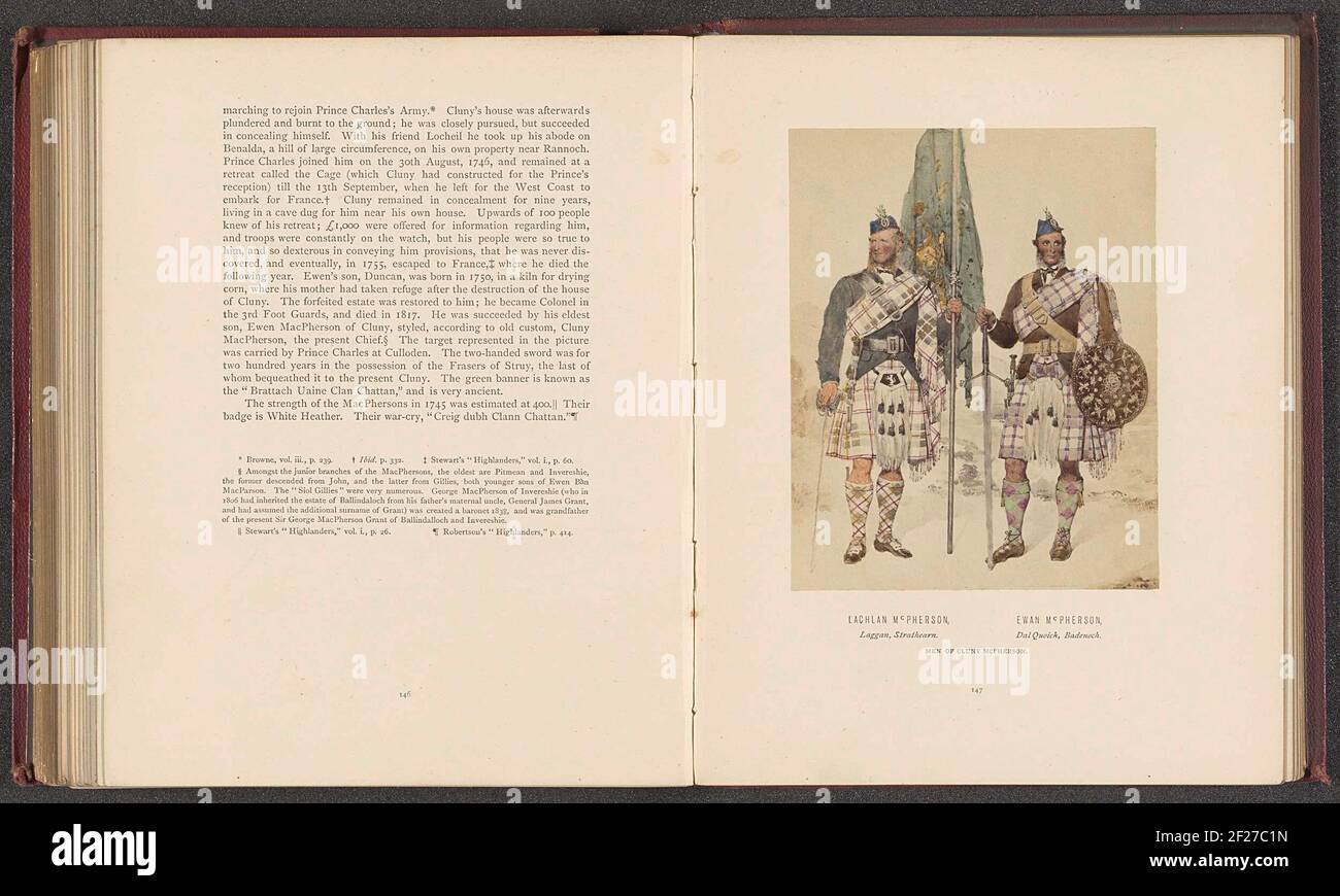 Photo production of a drawing of Portraits of Lachlan and the Ewen ...