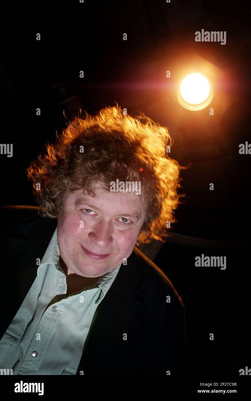 Geoff Atkinson of Vera Productions in the studio with Rory Bremner pic ...