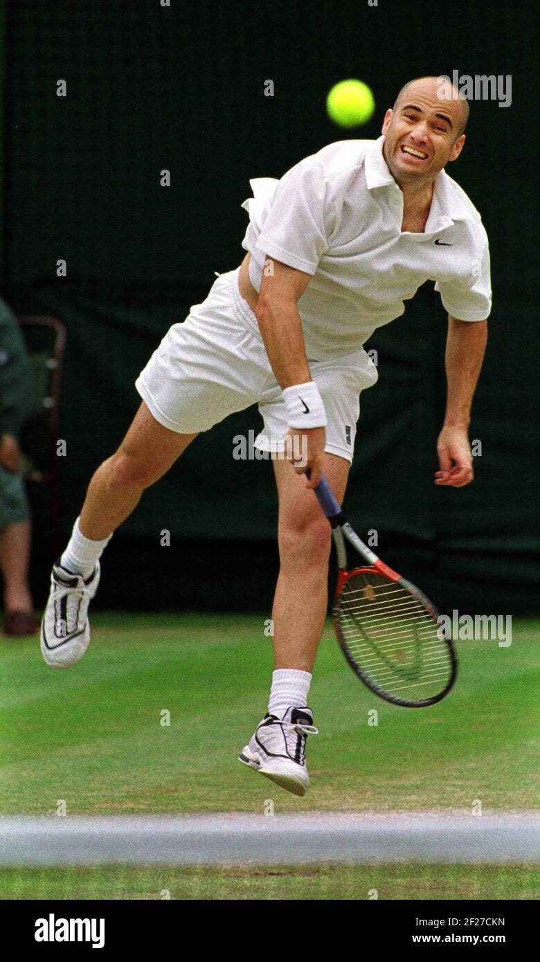 Andre agassi action hi-res stock photography and images - Alamy