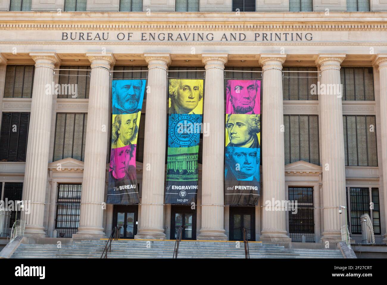 Bureau Of Printing And Engraving Exterior High Resolution Stock ...