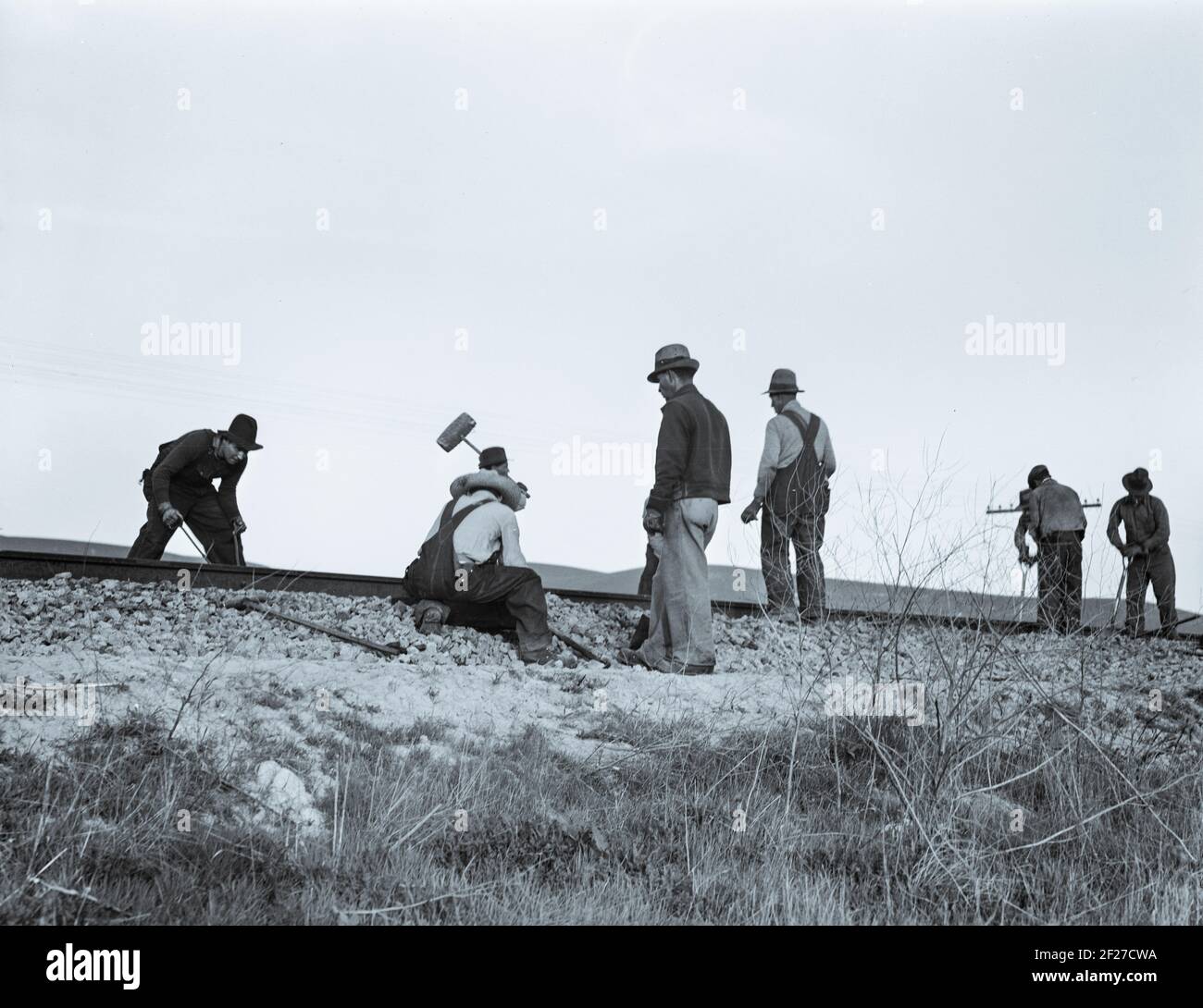 White section gang near King City, California. Before the depression ...