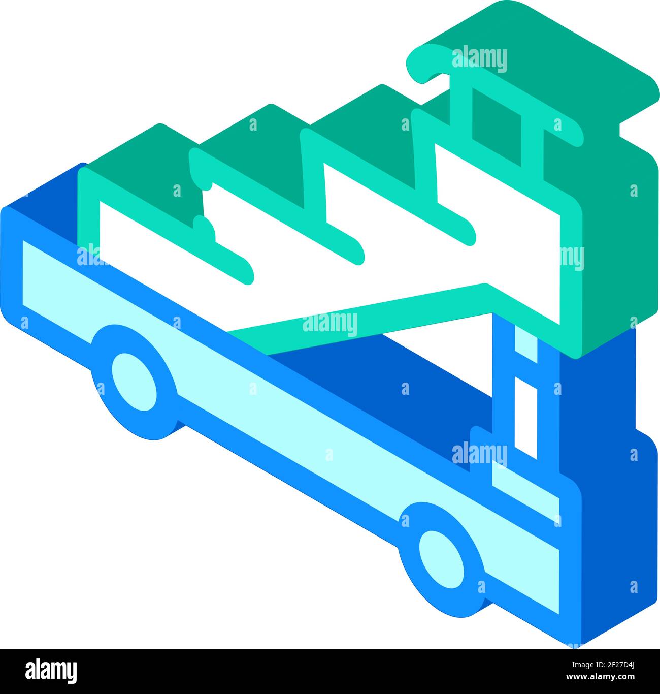 airport ladder isometric icon vector illustration sign Stock Vector ...