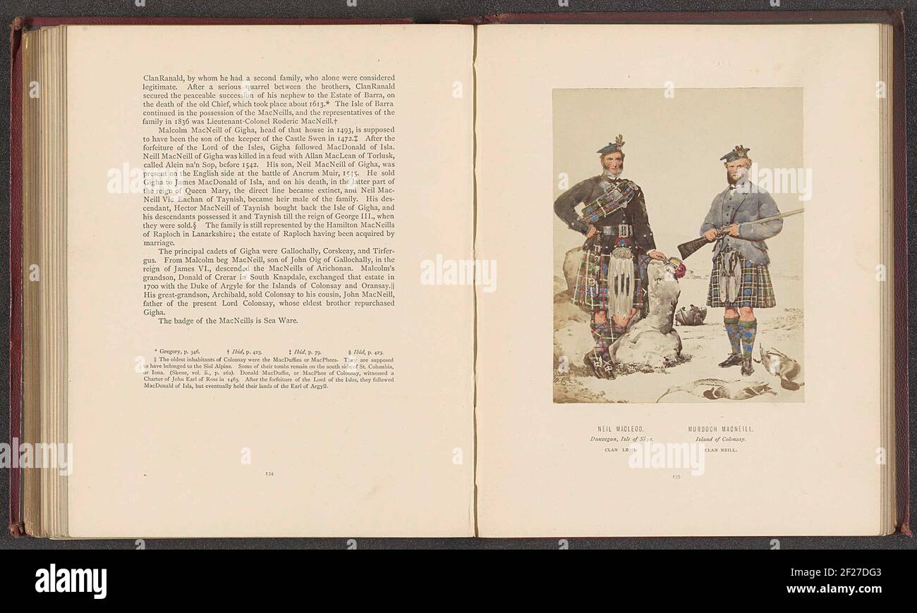 Photo production of a drawing of Portraits of Neil Macleod from the ...