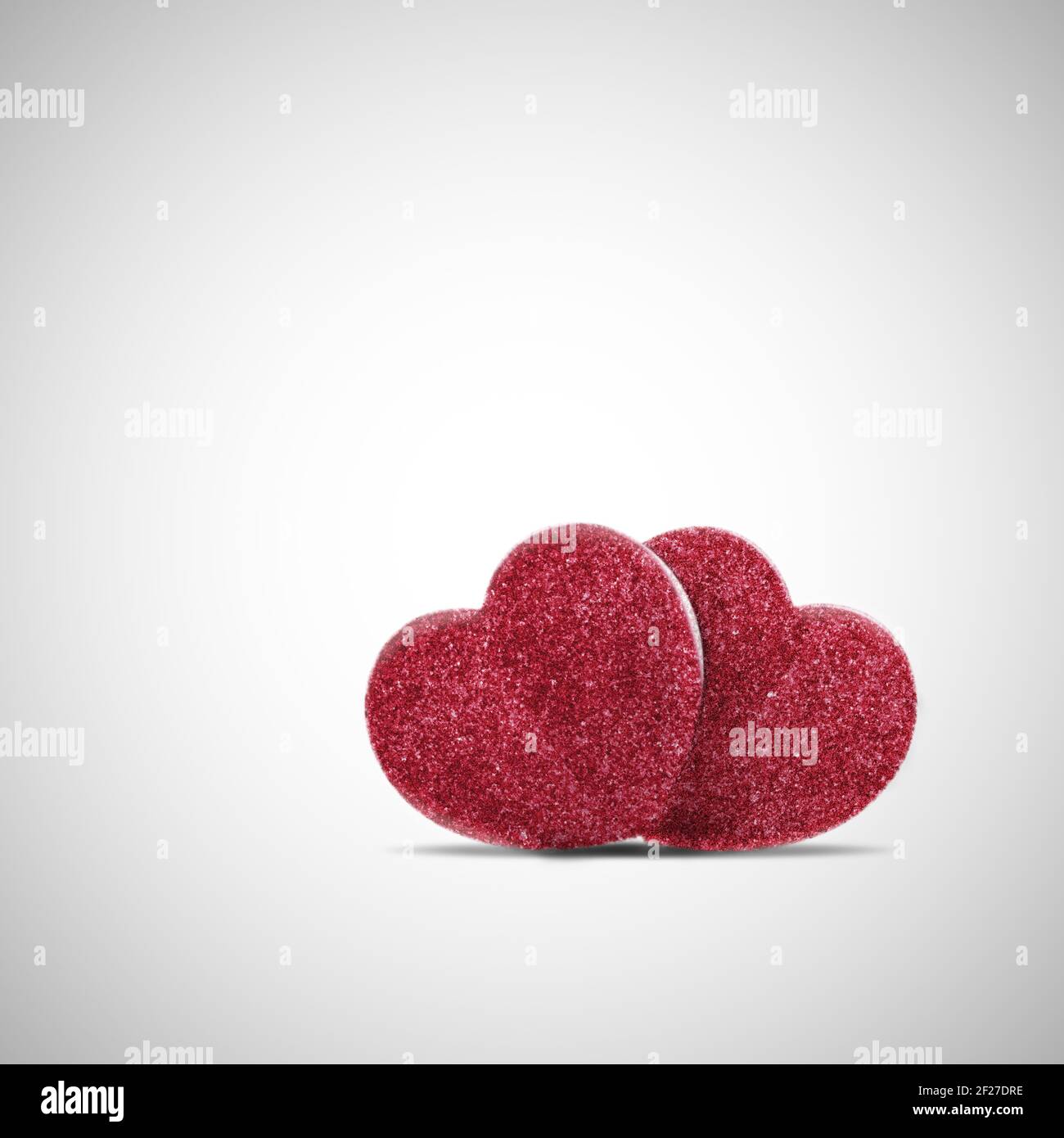 Happy Valentine's Day. Heart shaped symbol of love Stock Photo - Alamy