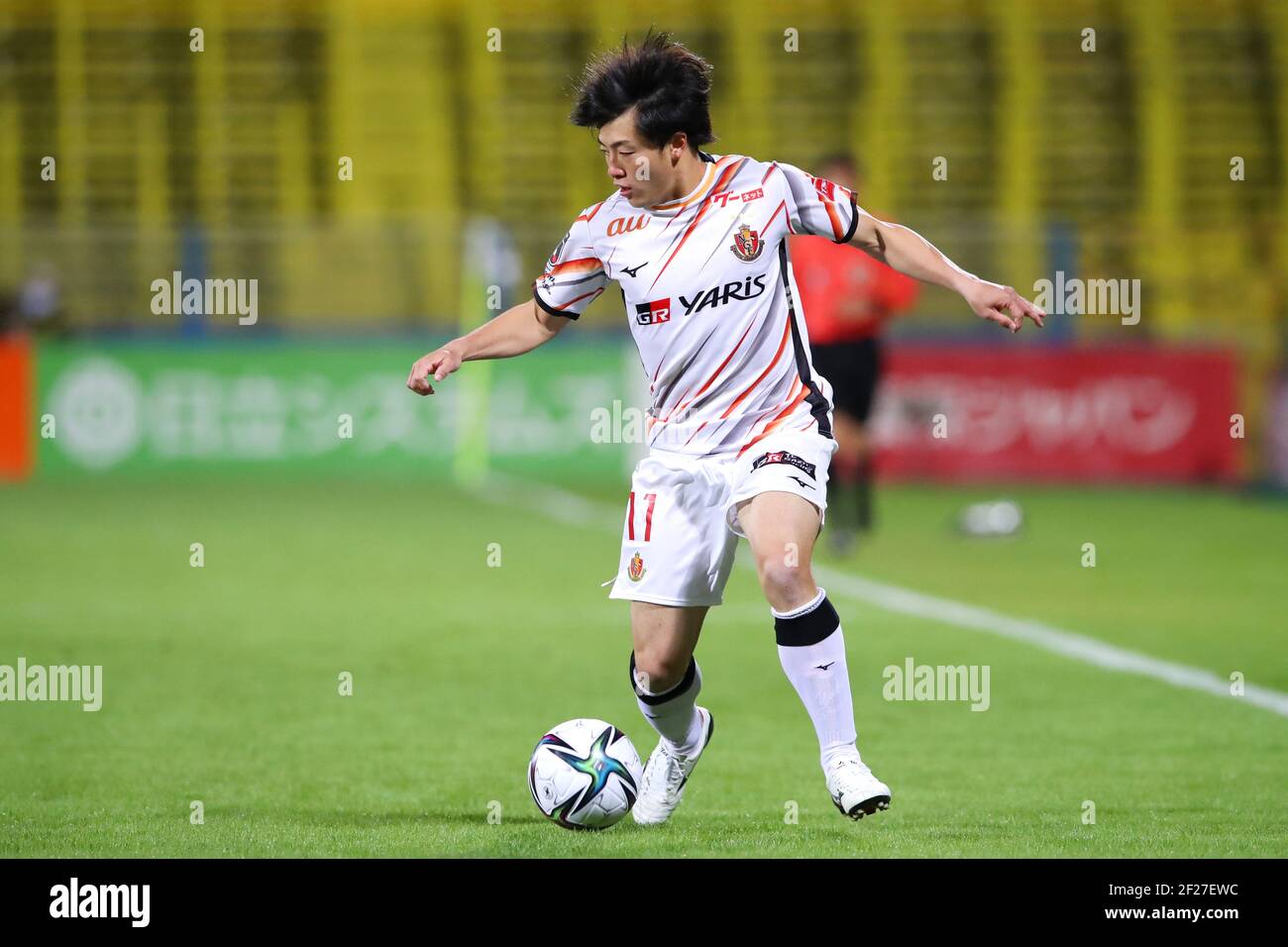 Chiba, Japan. 10th Mar, 2021. Yuki Soma (Grampus) Football/Soccer ...