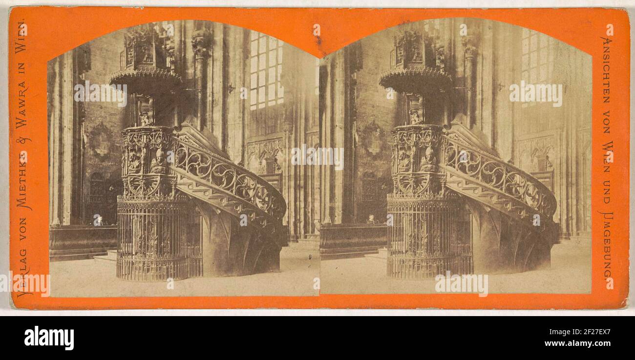 Stephansdom pulpit Stock Photo - Alamy