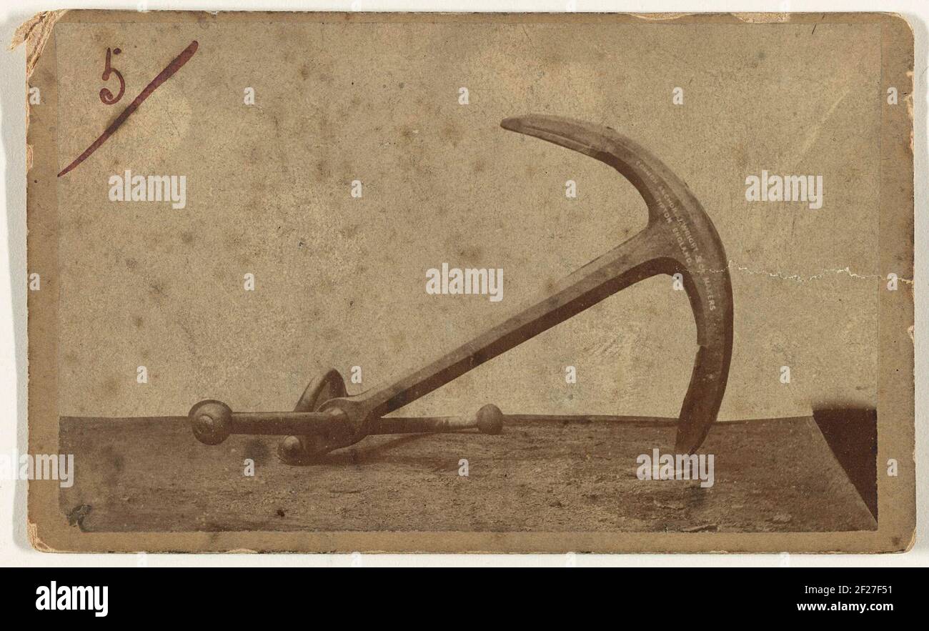 Anchor. Photo of a stick anchor Stock Photo - Alamy