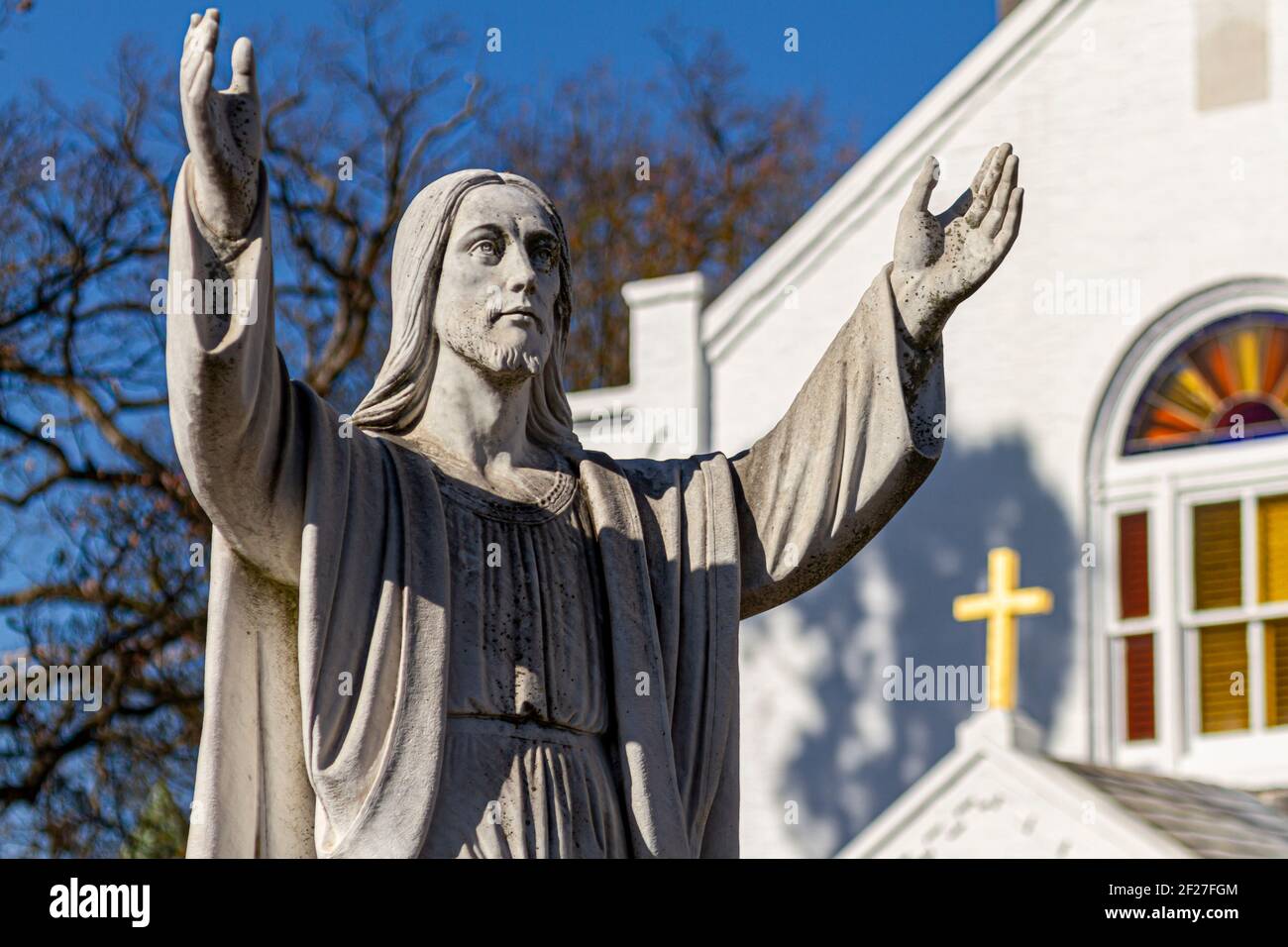 Jesus open arms hi-res stock photography and images - Alamy