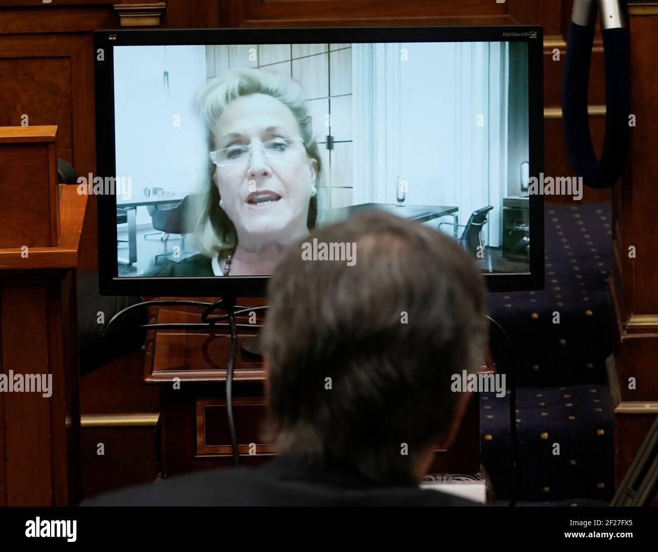 Rep. Ann Wagner speaks when U.S. Secretary of State Antony Blinken ...