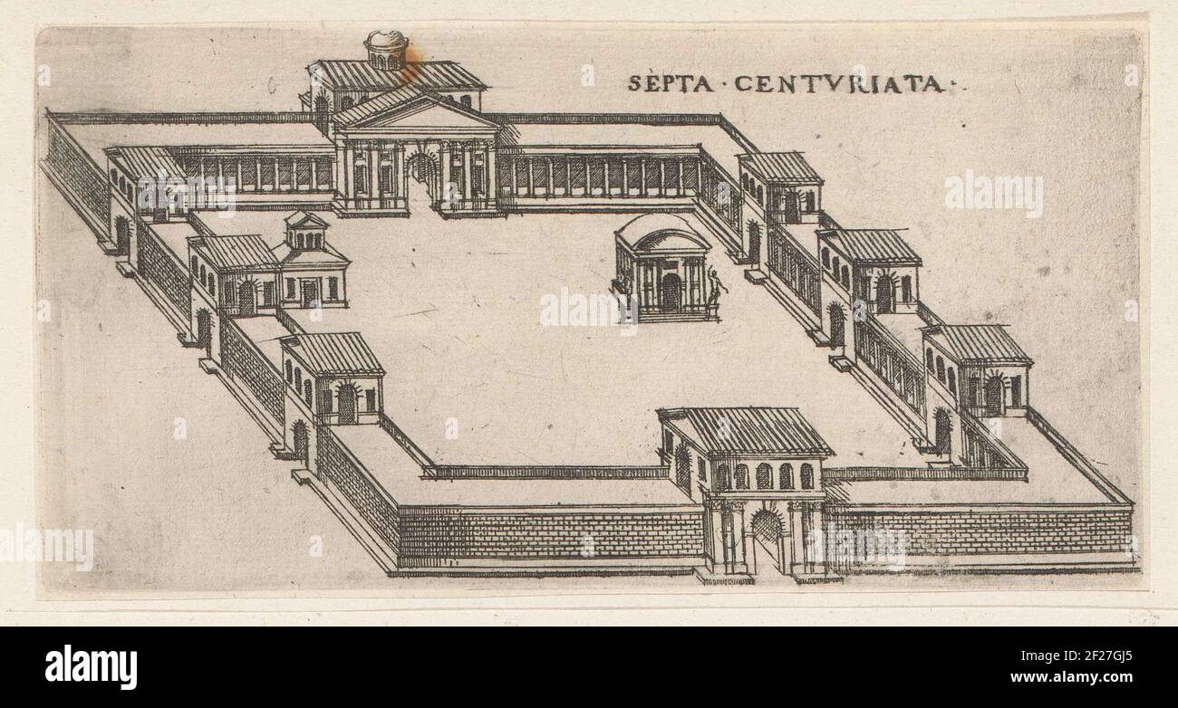 Septa Centuriata; Livre des edifices antiques romains; Magesyn der ...