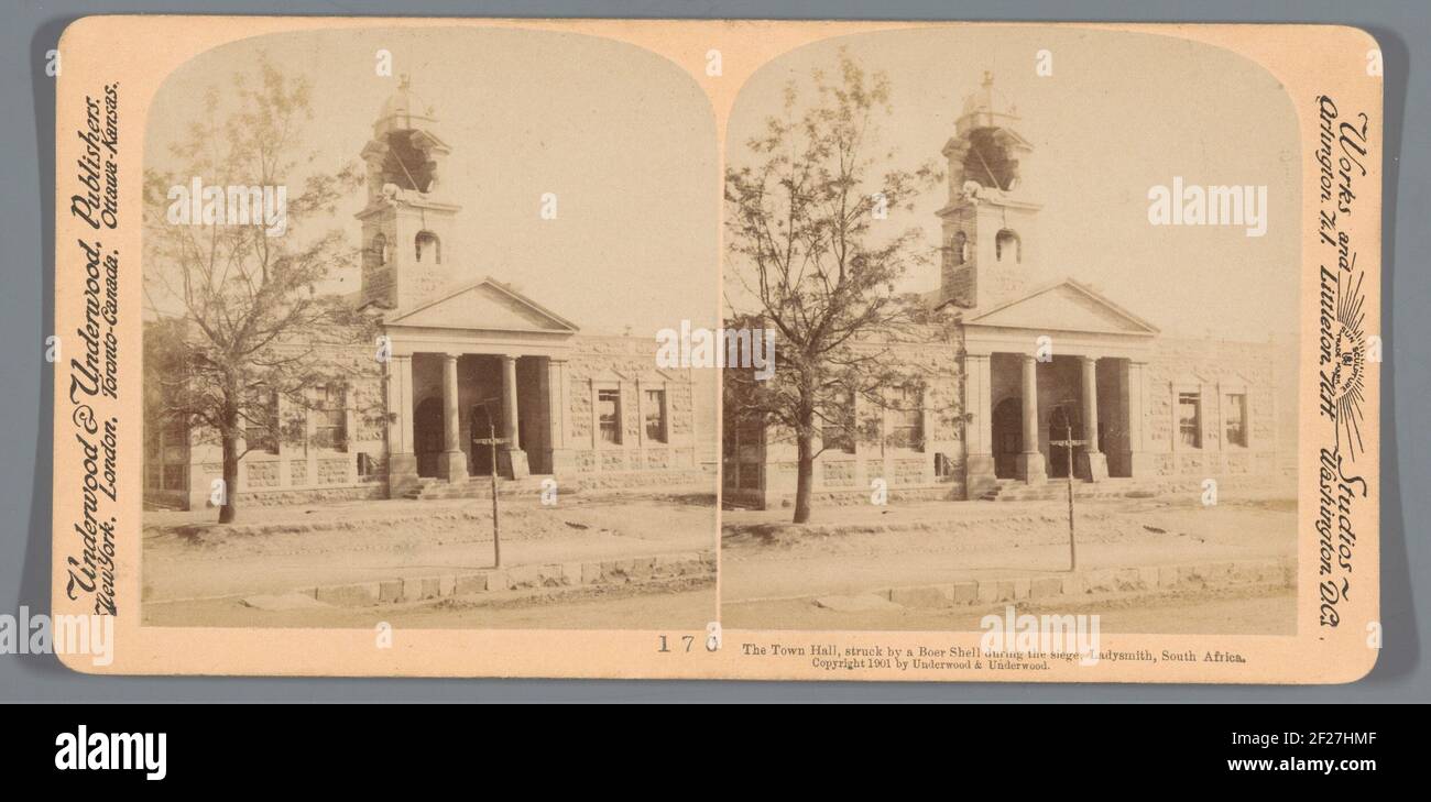 Ladysmith town hall damaged hi-res stock photography and images - Alamy