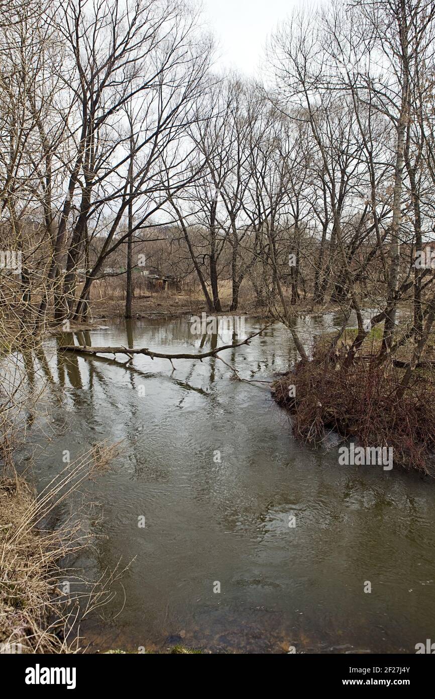 Small river on spring hi-res stock photography and images - Alamy