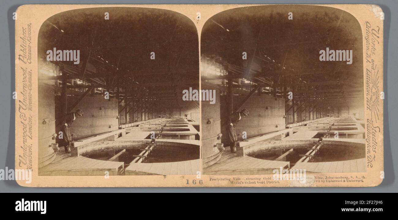 Precipitation vessels at the Robinson Mine at Johannesburg ...