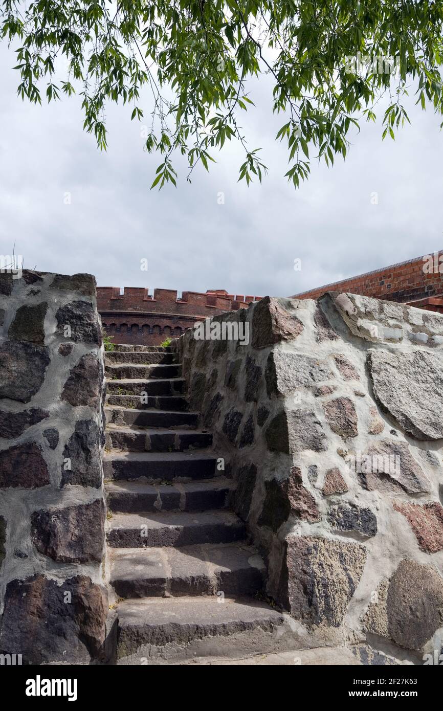 Old fort in the city of Kaliningrad Stock Photo - Alamy
