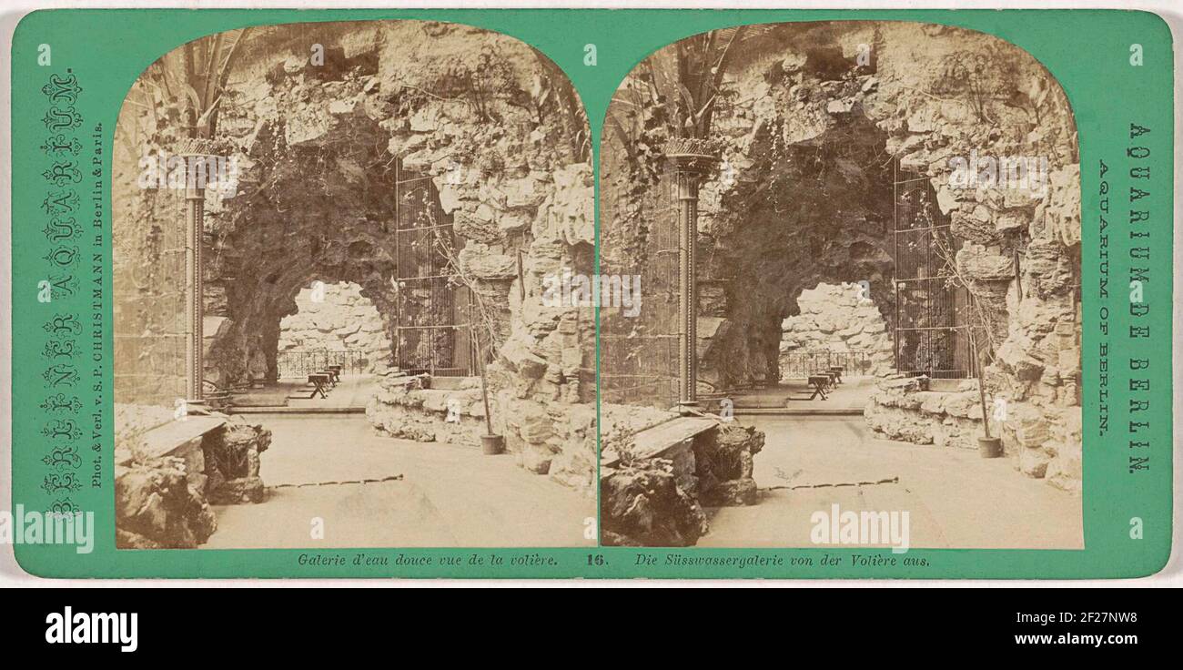 The water gallery from the aviary Stock Photo - Alamy