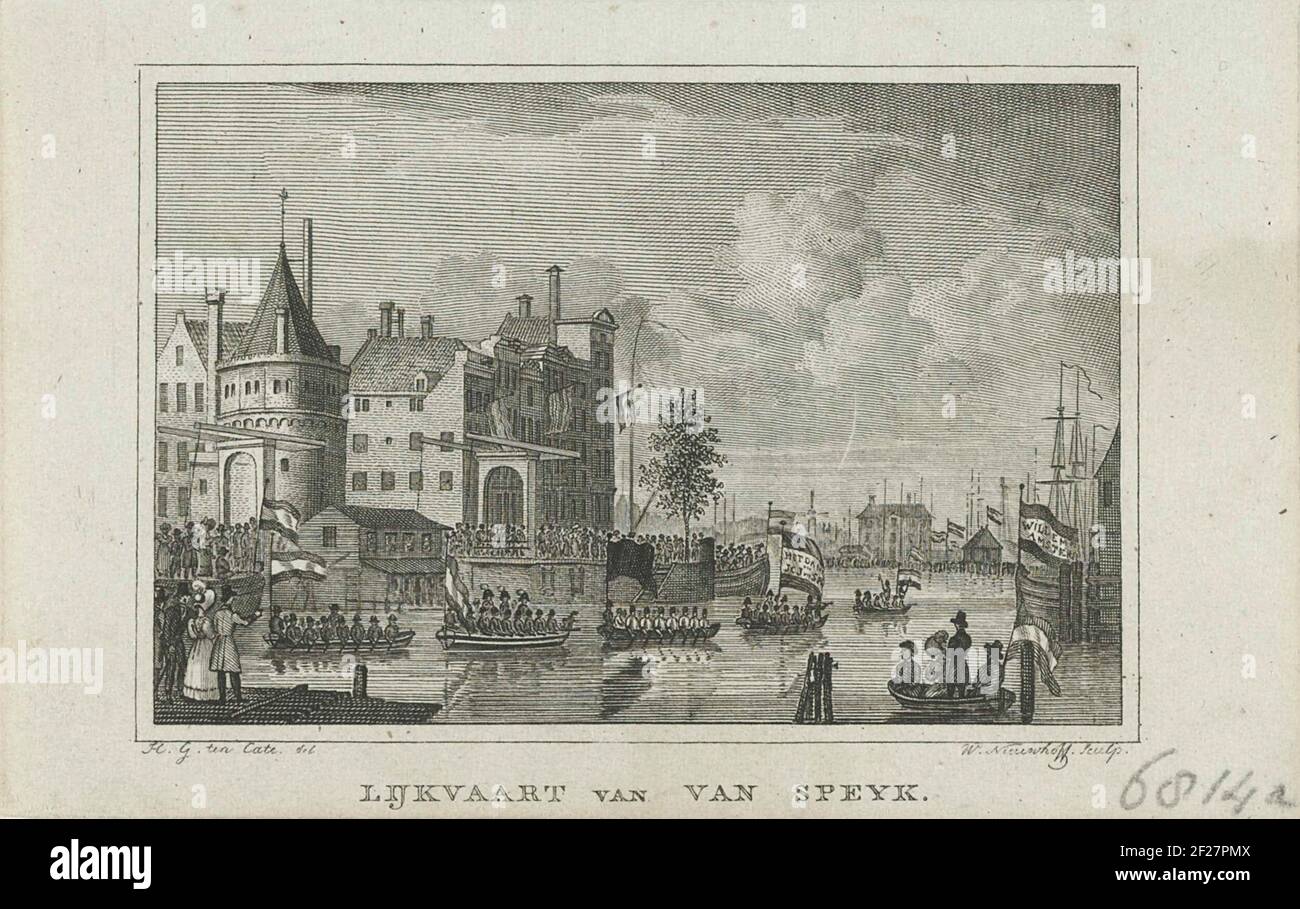 Hearing of Jan van Speijk, 1832; Corpse of Van Speyk.The Fair Goal With ...