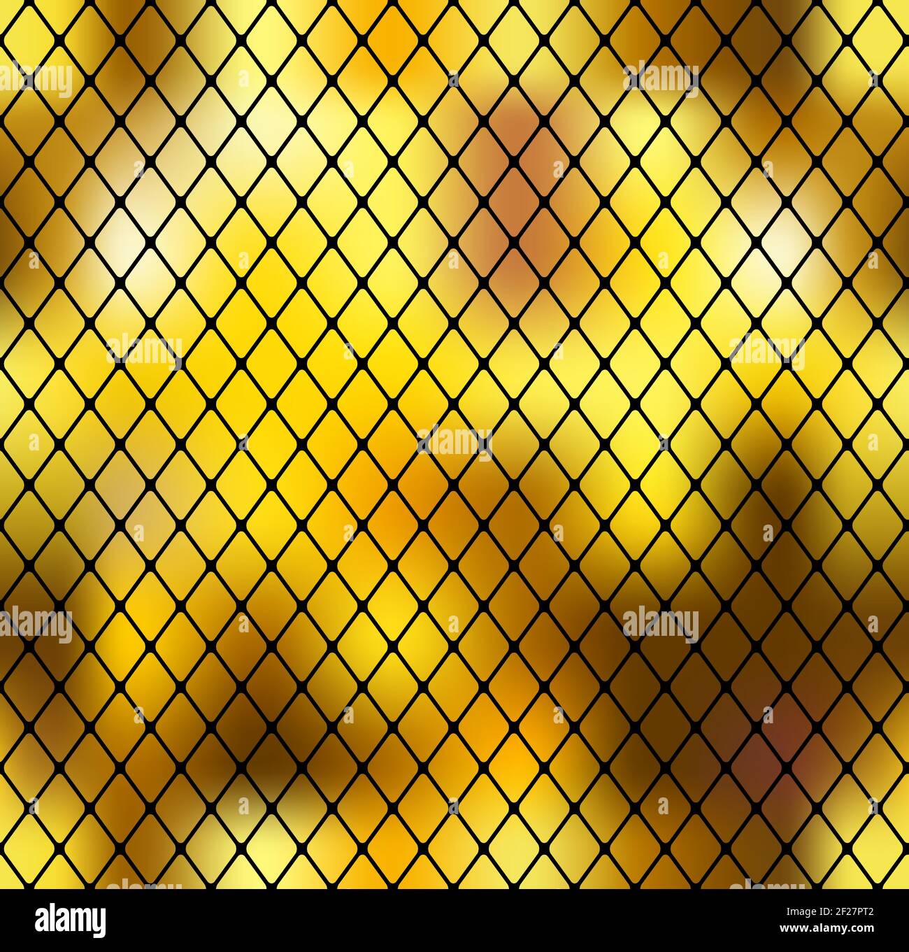 Abstract golden seamless background with diamonds on black Stock Vector ...