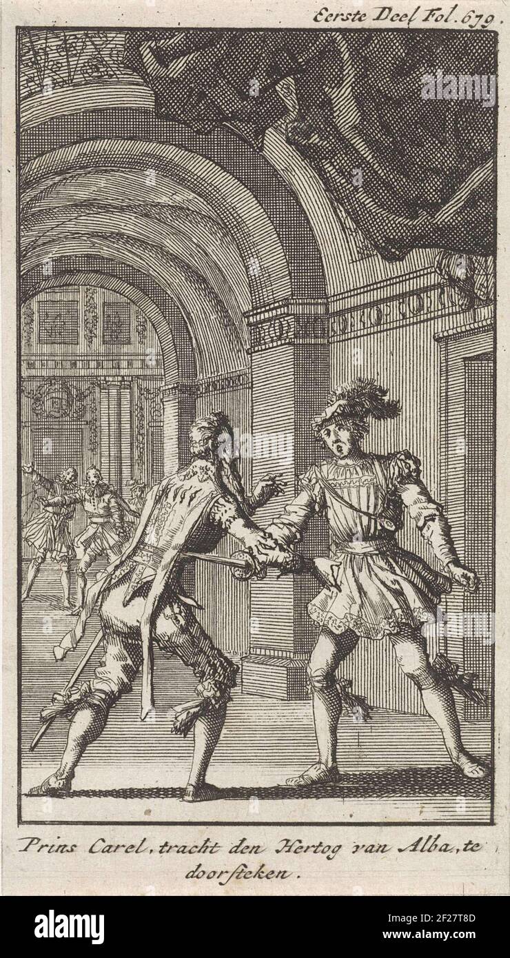 Don Carlos, the crown prince of Spain and son of Philip II, tries to ...