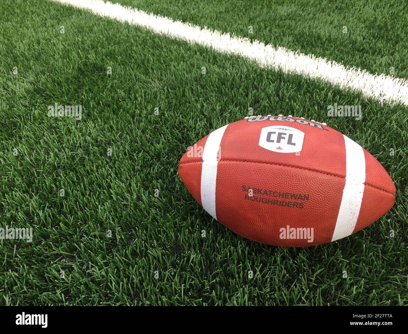 Football cfl field hi-res stock photography and images - Alamy