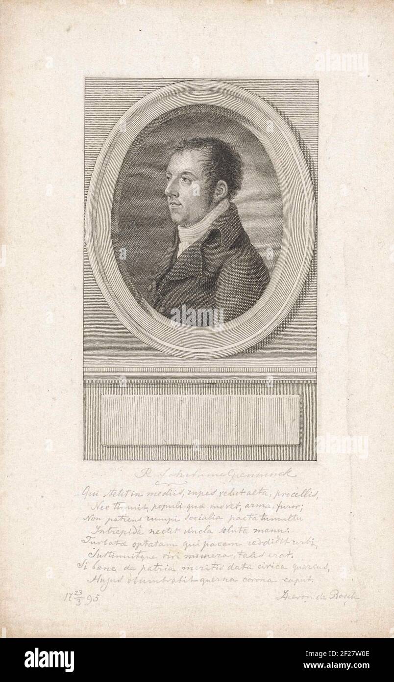 Portrait of Rutger Jan Schimmelpenninck.Portrait of Rutger Jan ...