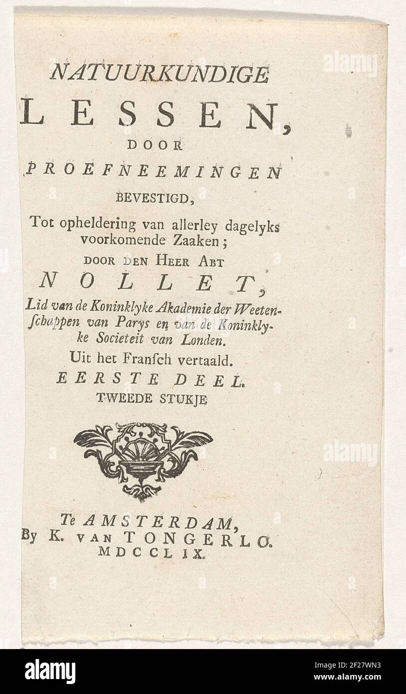 Dutch lessons hi-res stock photography and images - Alamy