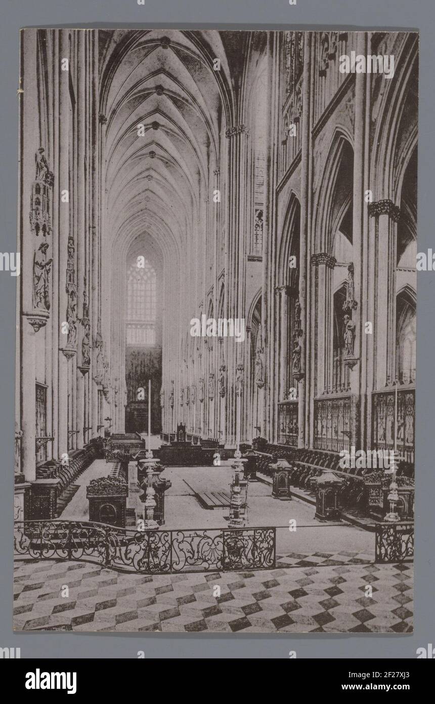 Interior of the Cologne Dom Stock Photo - Alamy