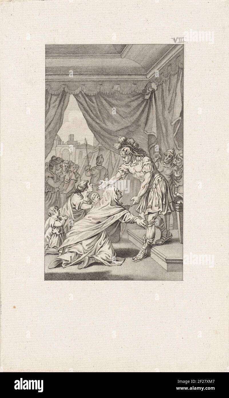 Veturia en Volumnia voor Coriolanus.Veturia, the mother of Coriaolanus ...