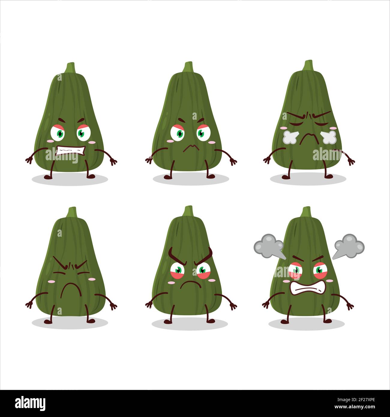 Bitter gourd or bitter squash Stock Vector Images - Alamy