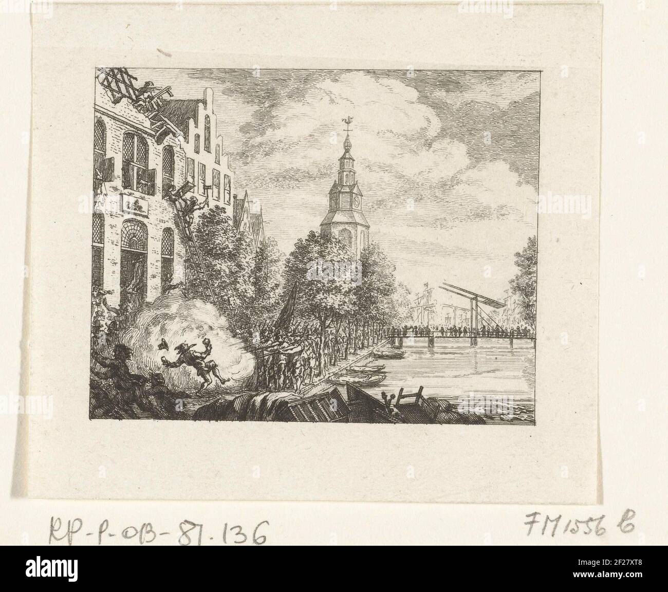 Looting a remonstrant church on the old shine, 1626.looting a ...