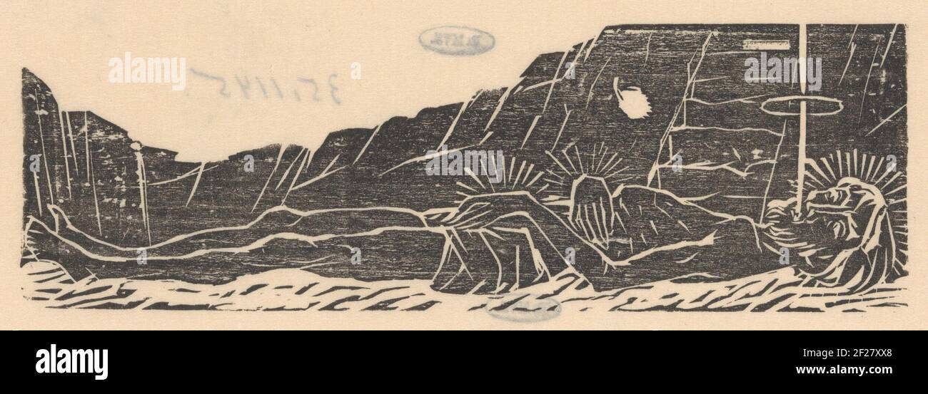 Lying male man. A melted man lies on his back down a staircase in the ...