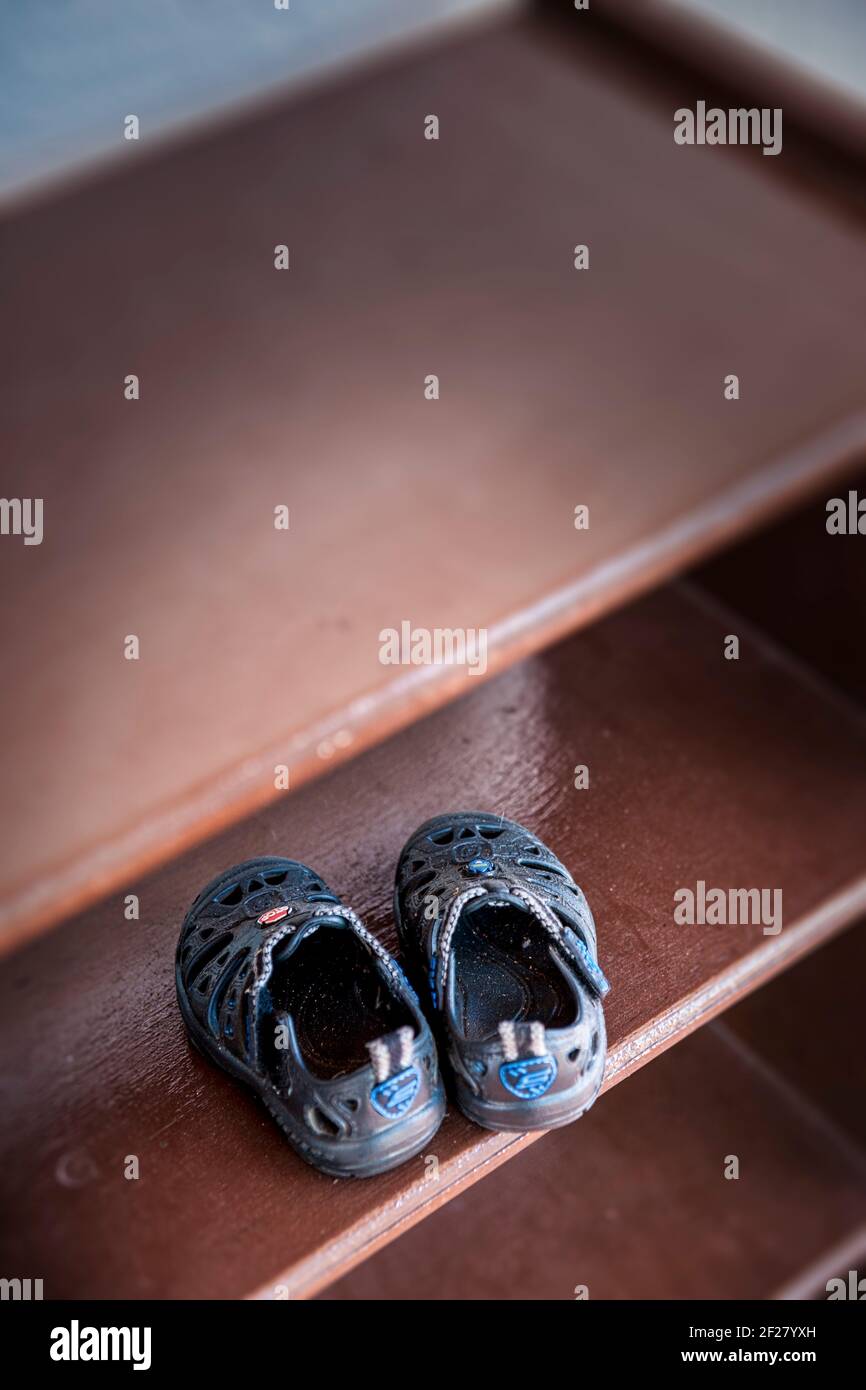 Shoe rack temple hi-res stock photography and images - Alamy