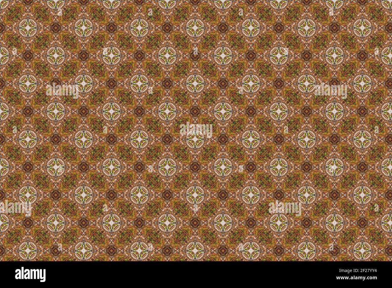 A geometric pattern background with tan, brown and green colors Stock ...