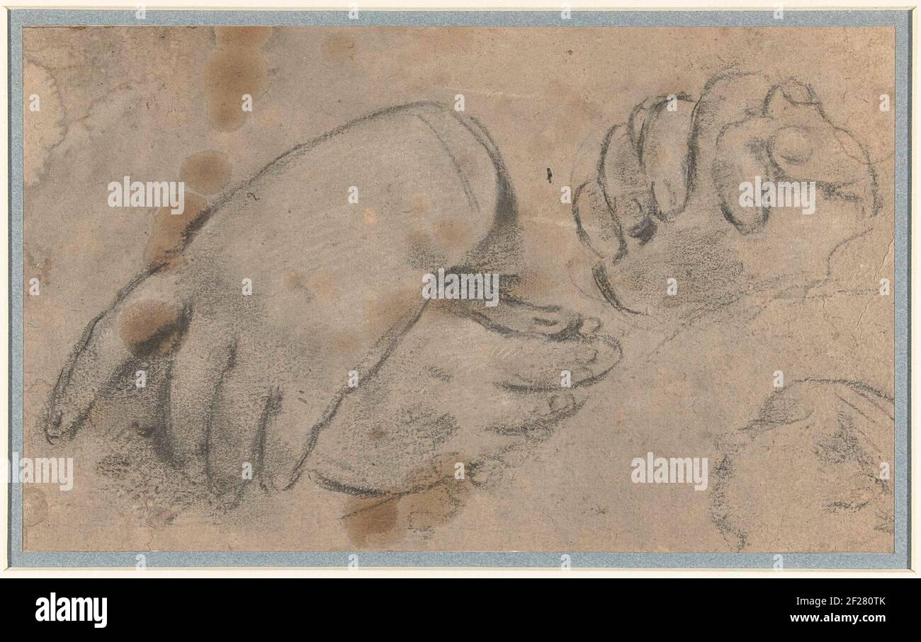 Study magazine with hands Stock Photo - Alamy