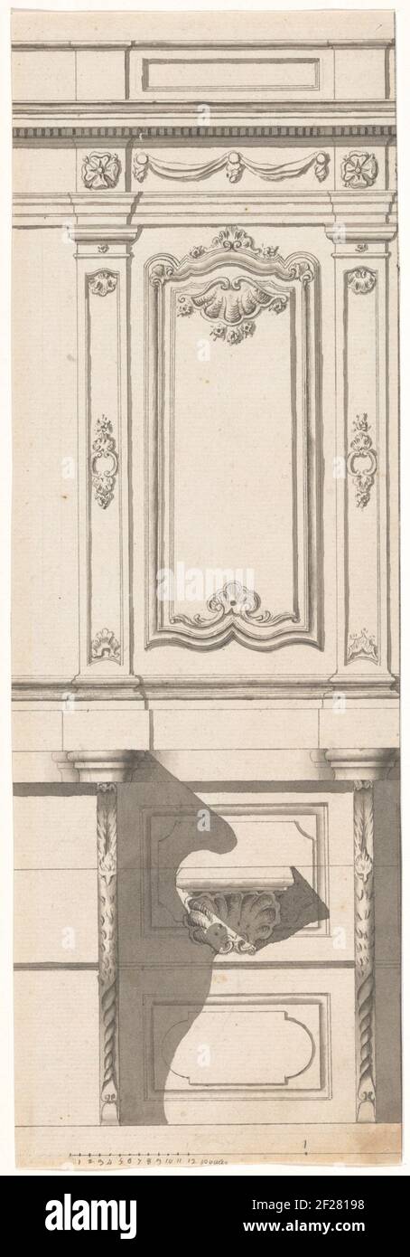 Design for a choir sample.With size distribution Stock Photo - Alamy