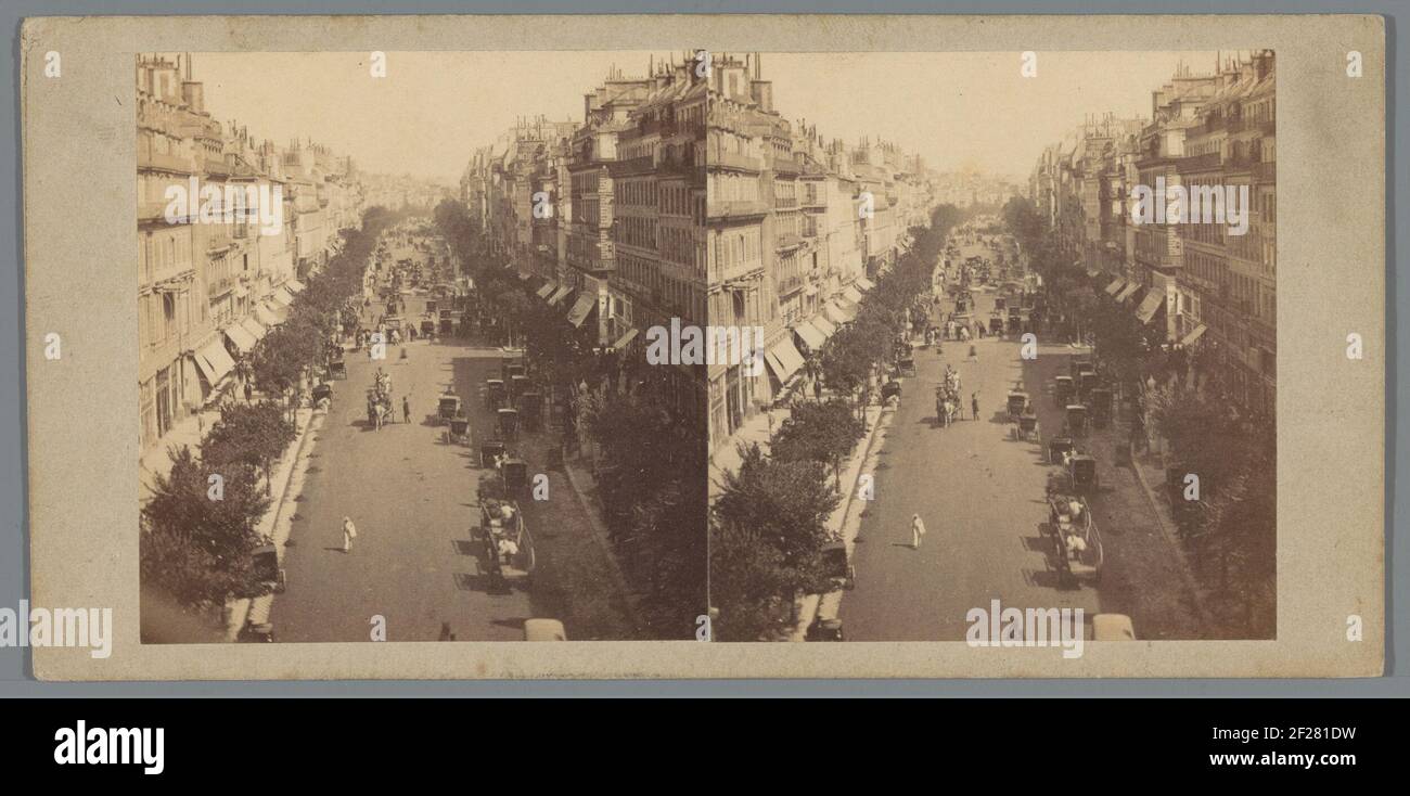 Historical view boulevard des hi-res stock photography and images - Alamy