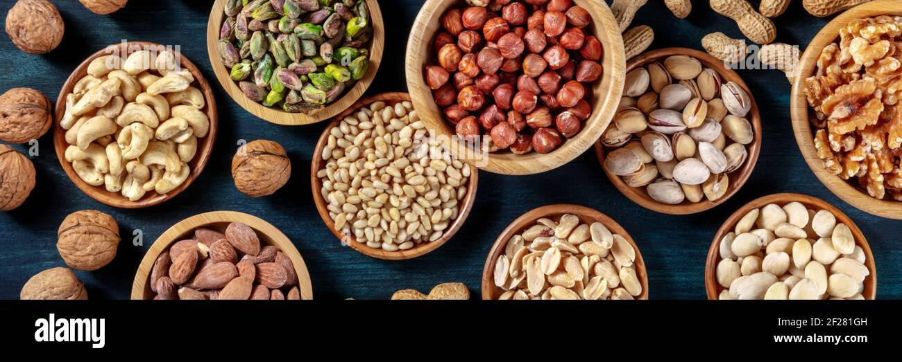 Overhead shot pistachio nuts hi-res stock photography and images - Alamy