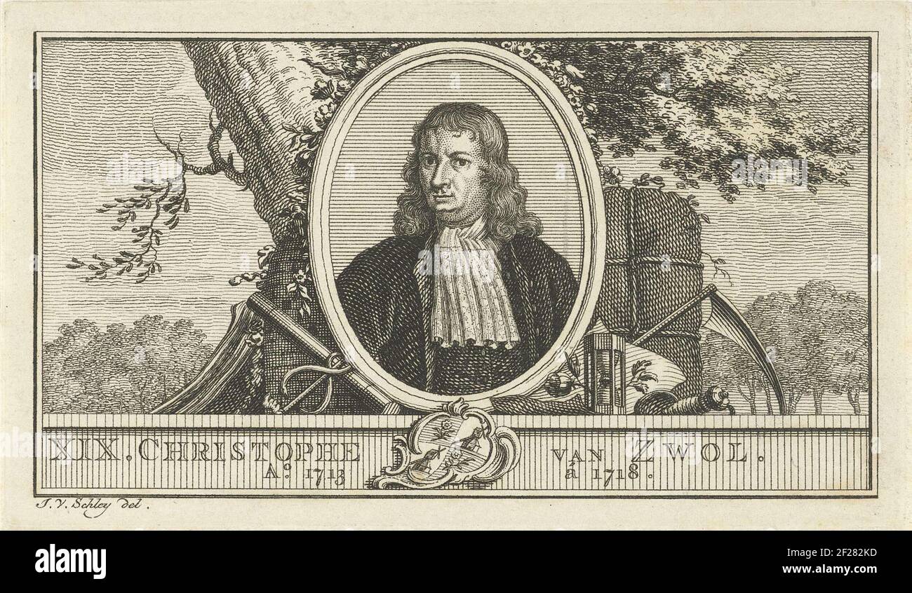 Portrait of Christoffel van Swol, Governor General of the former Dutch ...