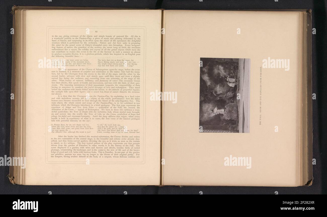 The fall: Adam and Eve expelled from Paradise Stock Photo - Alamy