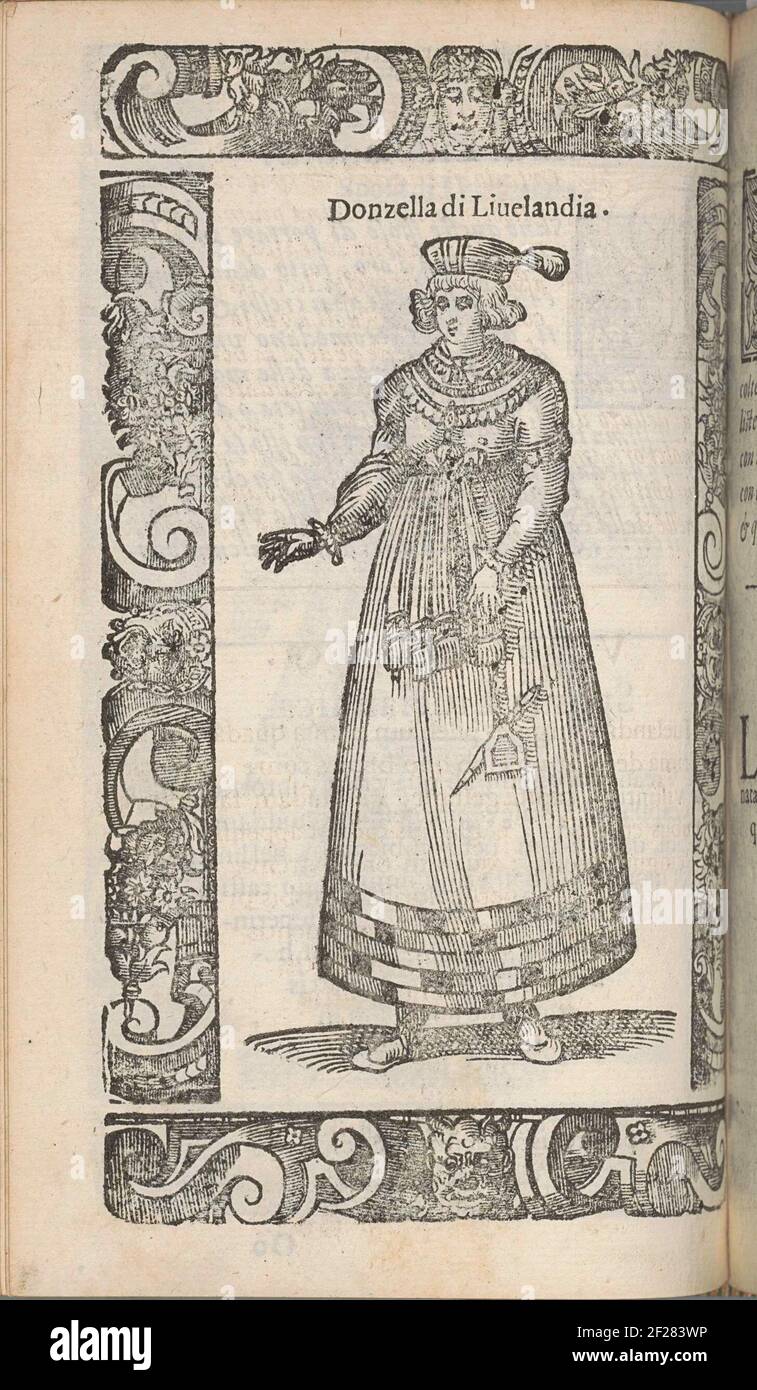 Livellandia damsel; Ancient habits, modern et worldwide Stock Photo - Alamy