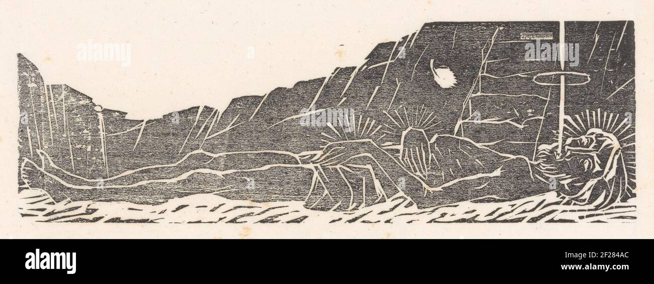 Lying male man. A melted man lies on his back down a staircase in the ...