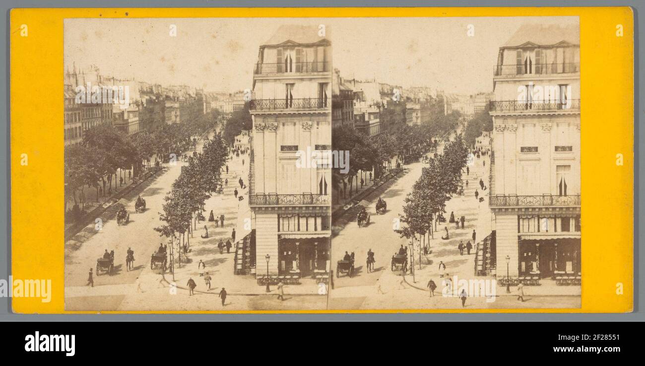 Boulevard des capucines in paris hi-res stock photography and images ...